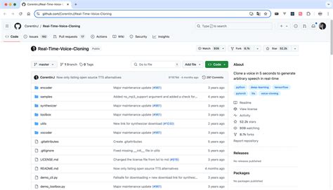 5 个好用的 Github 开源 Ai 声音克隆项目and工具推荐
