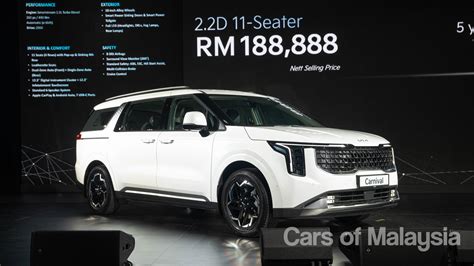 2026 Kia Carnival Facelift Launched From Rm 189k Ckd 2 Variants