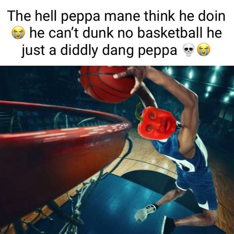 Peppa Mane Dunking Red Pepper With Face Peppa Mane Know Your Meme