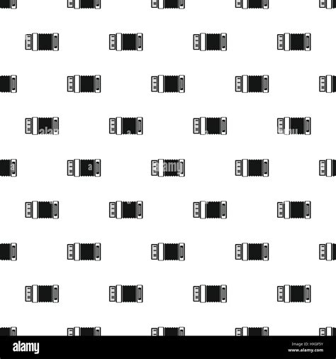 accordion pattern simple style stock vector image and art alamy