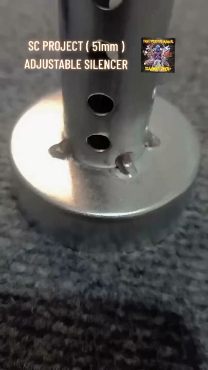 Sc Project Muffler Silencer Db Killer 60mm Universal Sc Project