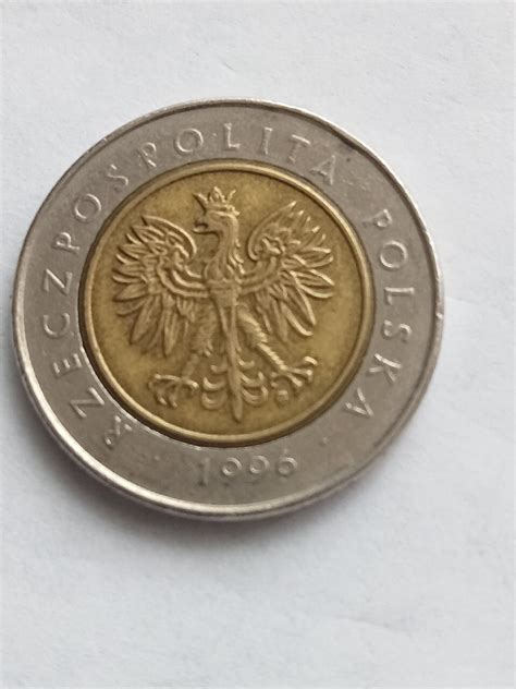 moneta 5 zł 1996 uzywana Skawina Kup teraz na Allegro Lokalnie