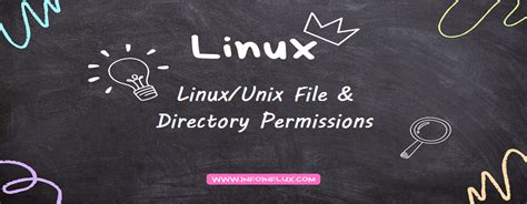 Linux Permissions For Files Directory Info Influx