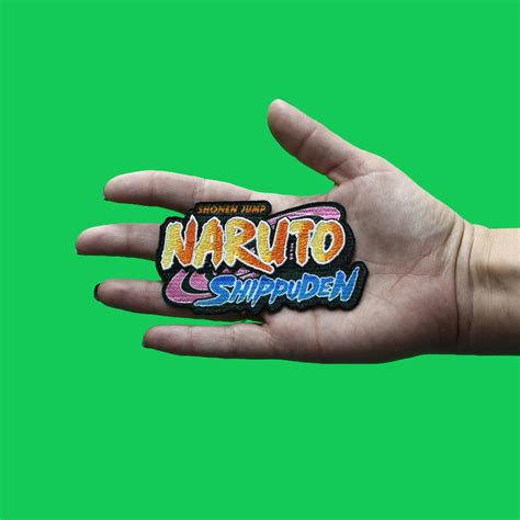 Buy Naruto Shippuden Shonen Jump Patch Anime Logo Embroidered Iron