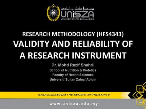 8 Validity And Reliability Of Research Instruments Pdf