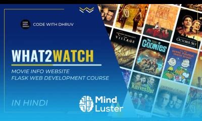 Learn HINDI 01 Introduction To Project Movie Info Website Flask Web