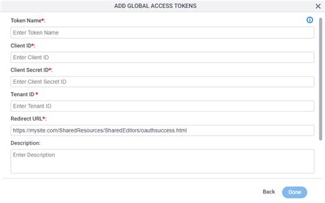 Example How To Get The Access Token Credentials From Onedrive For