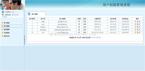 Struts 开发的基于角色的用户权限后台管理系统源代码下载 代码 最代码