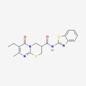 N Benzo D Thiazol Yl Ethyl Methyl Oxo Tetrahydropyrimido B Thiazine