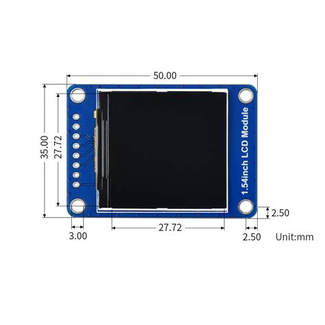 Waveshare Inch IPS TFT LCD Display Pixels SPI WS