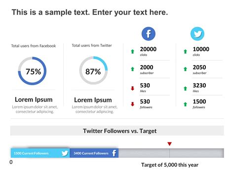 105 Free Social Media Powerpoint Templates And Slides Slideuplift