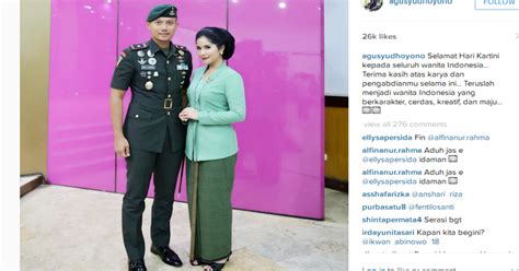 Foto Ucapan Hari Kartini Romantis Dari Suami Annisa Pohan Okezone