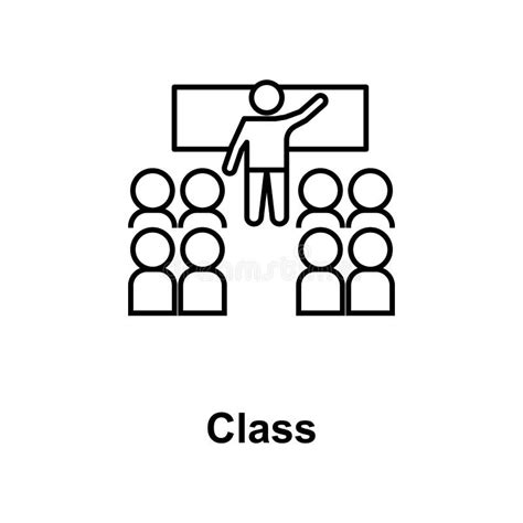 Icono Del Profesor De La Imagen Del Vector Stock De Ilustración