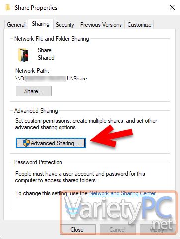 How To Share Folder Windows 10 With Proper Permissions 12 VarietyPC Net