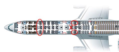 Lufthansa A343 Seat Map