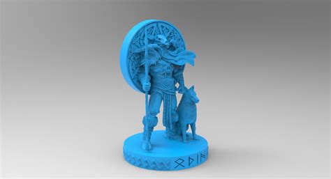 Stl File Odin God Of War Stl 🗿・3d Printable Model To Download・cults