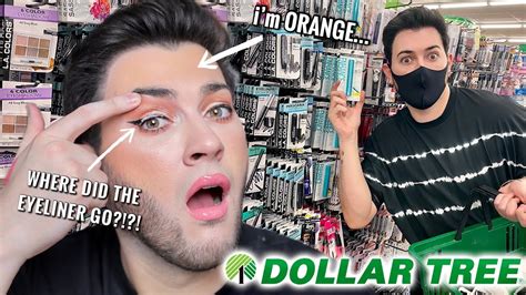 I BOUGHT EVERY PIECE OF MAKEUP FROM THE DOLLAR TREE HELP YouTube