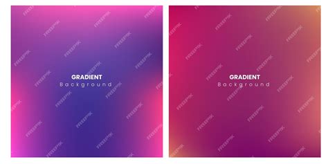 Premium Vector Vector Gradient Background Template