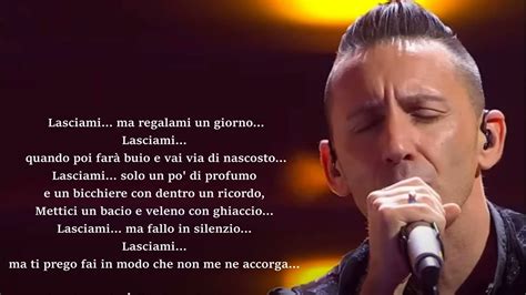 Modà Lasciami SANREMO 2023 LIVE AUDIO TESTO Acordes Chordify