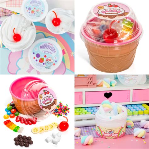 Diy Ice Cream Sundae Slime Kit The Sensory Site