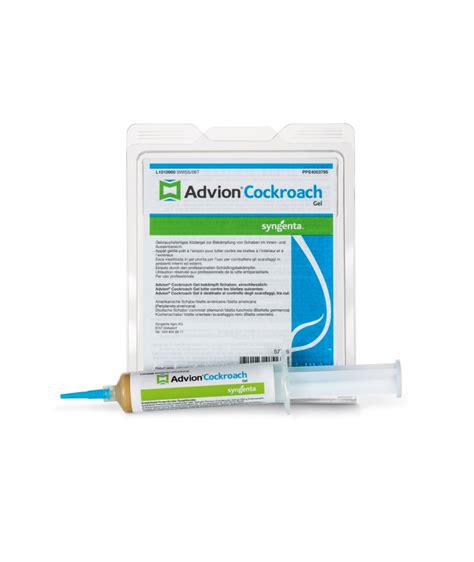 Advion Cockroach Gel - Alle Produkte - Leu+Gygax AG