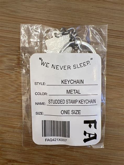 Fucking Awesome Stamp Logo Keychain Grailed