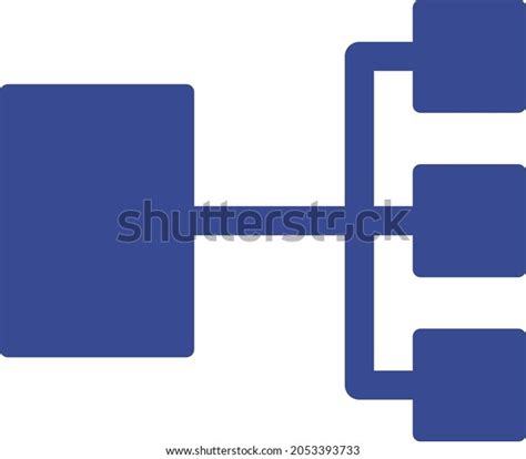 Workflow Isolated Vector Icon Which Can Stock Vector Royalty Free 2053393733 Shutterstock