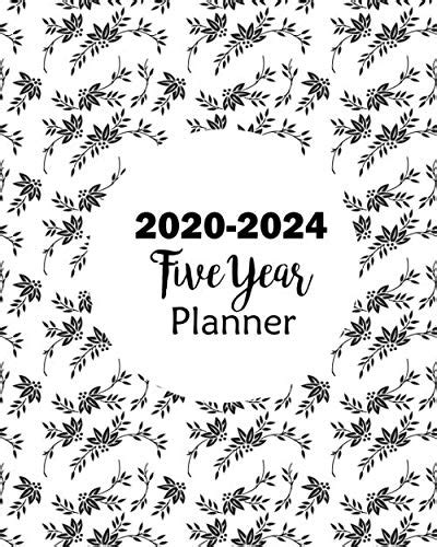 2020 2024 Five Year Planner 60 Months Calendar 5 Year Monthly