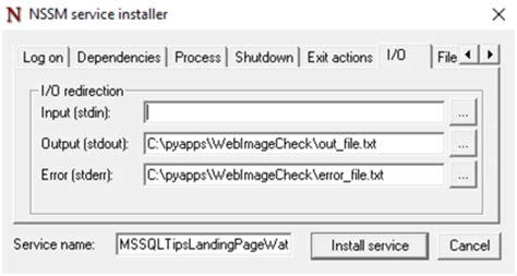 How To Run A Python Script As A Windows Service Using Nssm