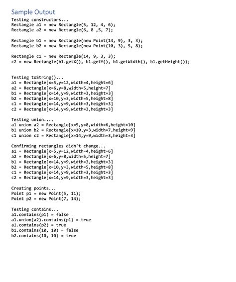Solved Problem You Will Be Using The Point Class Discussed