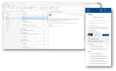 Riva Insight Outlook Side Panel Displaying Relevant Crm Data