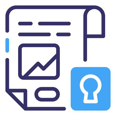 Encryption Linear Blue Color Icon 66398683 Vector Art At Vecteezy