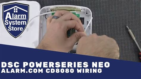 Dsc Powerseries Neo Module Wiring Where Do You Hook The Wires Youtube