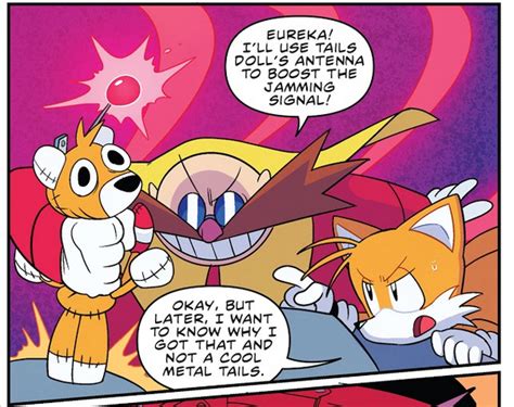 「in The Official Sonic The Hedgehog 25th Anniversary Comic Fe」semi
