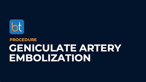 Geniculate Artery Embolization Procedure Prep Backtable Vi