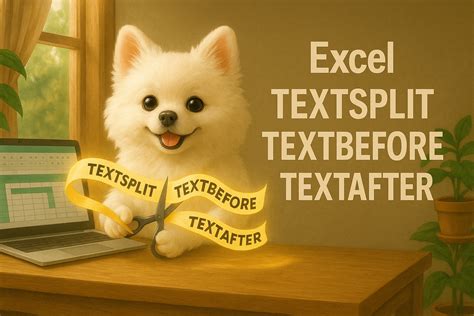 Textsplit · Textbefore · Textafter로 텍스트 분리추출 끝 정규식 없이 1분 컷