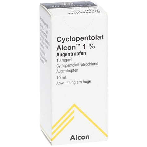 Cyclopentolat Alcon® 1 10 Ml Mit Dem E Rezept Kaufen Shop Apotheke