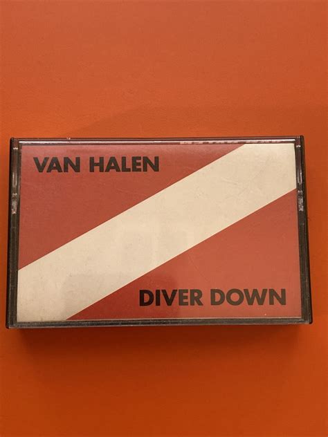 Mavin Vintage Van Halen Diver Down Cassette Tape 1982 Eddie Van Halen