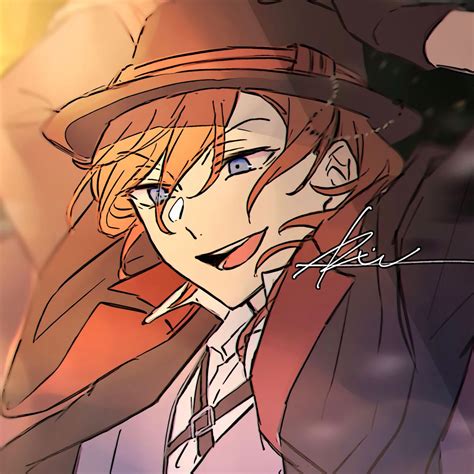 Chuuya Nakahara Icon Bungou Stray Dogs Chuya Bungo Stray Dogs