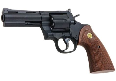 King Arms Python357 Gas Airsoft Revolver Version Ii 4 Inch Black