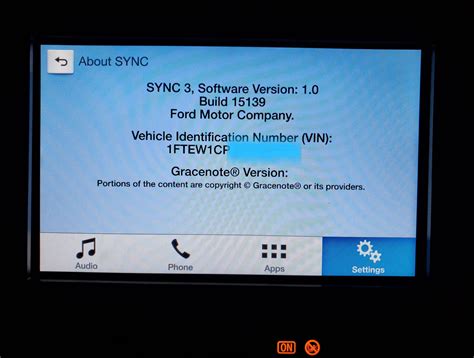 F Sync Version Not Updating After An Update Ford Truck
