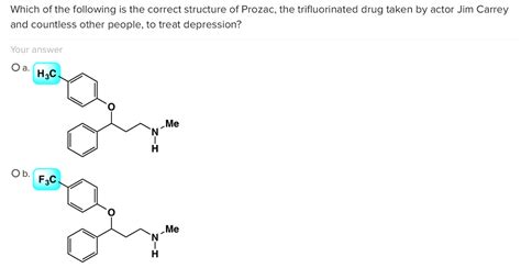 Prozac Structure