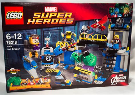 REVIEW LEGO 76018 Marvel Super Heroes Hulk Smash Lab HelloBricks