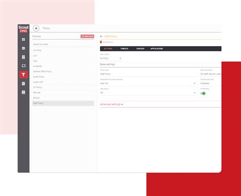 DNS Content Filtering ScoutDNS