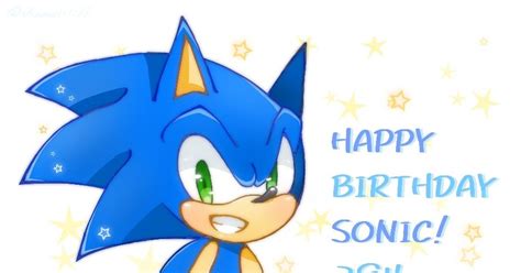 ソニック ソニック誕生日おめでとう！ あいなのイラスト Pixiv