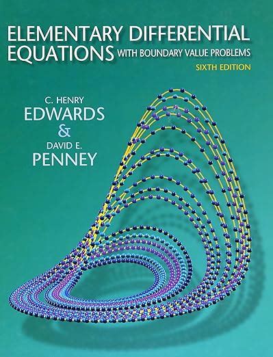 elementary differential equations with boundary value problems 6th