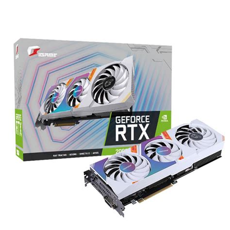 Placa De Vídeo Colorful IGame GeForce RTX 2060 Ultra White OC 12GB