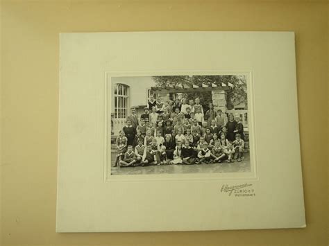 Klassenfoto Zürcher Schulklasse 1935 Von Hubert Haagmans A Kaufen Auf