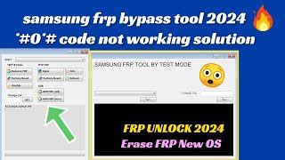 Samsung Frp Enable Adb Tool 2024 Samsung Frp Bypass 2024 Adb Edl Mtp