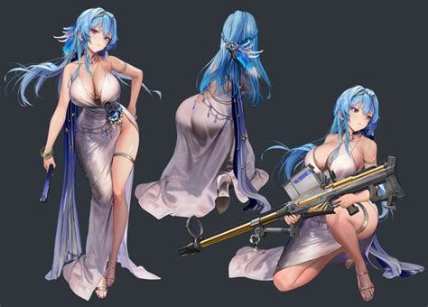 Rule 34 1girls Ass Big Ass Big Breasts Blue Eyes Blue Hair Breasts Cleavage Dress Fancy
